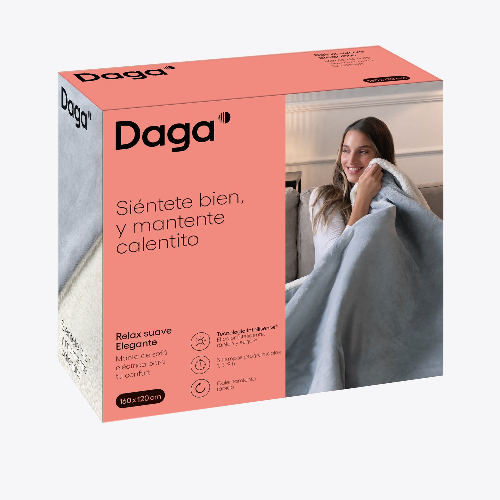 Manta térmica Daga Relax Suave Elegante para un confort sin iguales ...